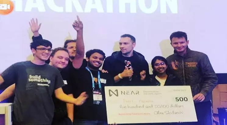 SRM AP students win laurels in Developer Week Hackathon | Careers360