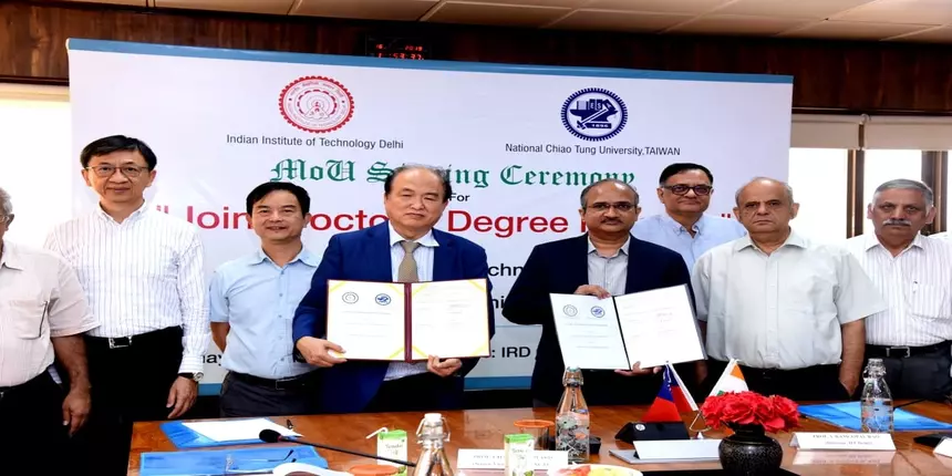 IIT Delhi starts Joint PhD Programme with National Chiao Tung ...