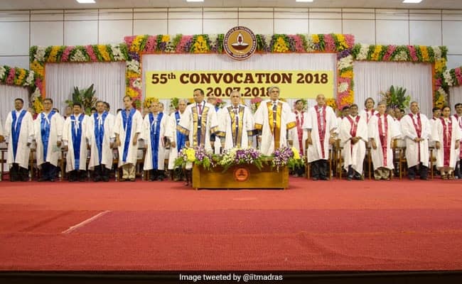 55th Convocation Held At IIT Madras, 2267 Degrees Awarded