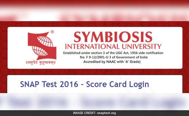 SNAP RESULT 2016: Download Your Score Card Now
