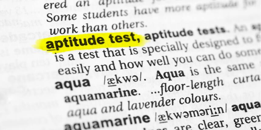Aptitude Test Meaning