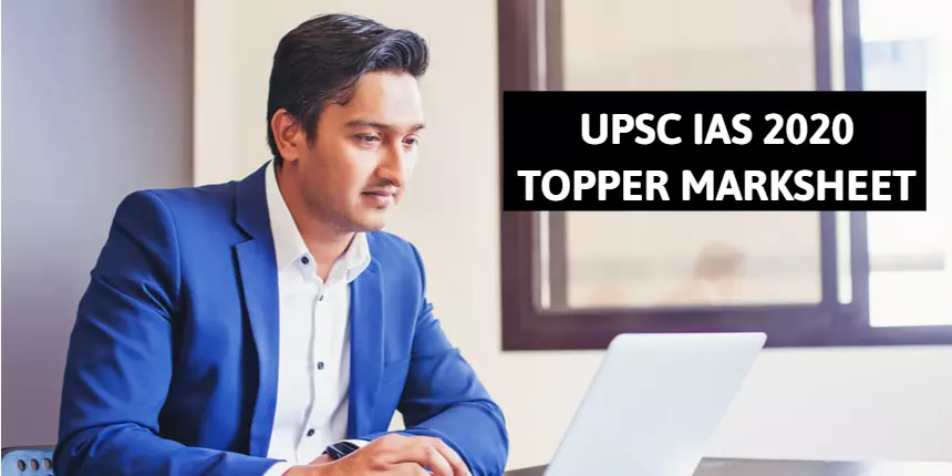 UPSC IAS Result 2020: Check marks of toppers at upsc.gov.in