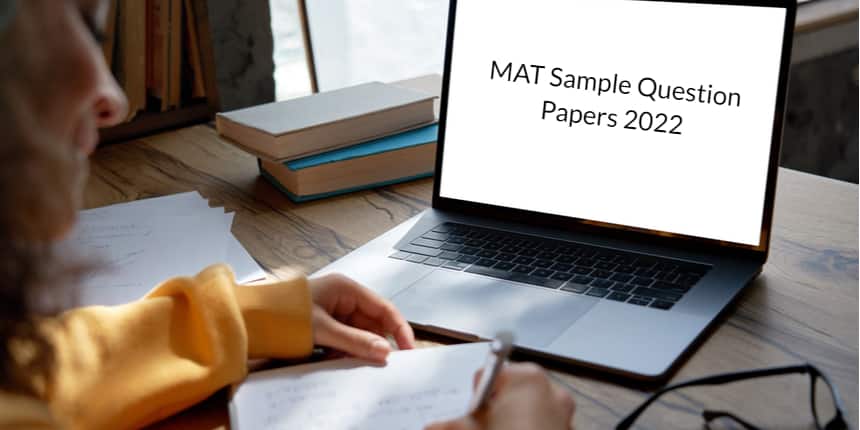 MAT Question Paper 2022: Download Previous Year Question Paper PDFs