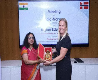 India-Norway Joint Working Group on higher education meeting held