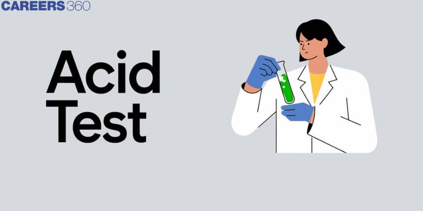 Acid Test: Ratio, Test-Experiment, Applications