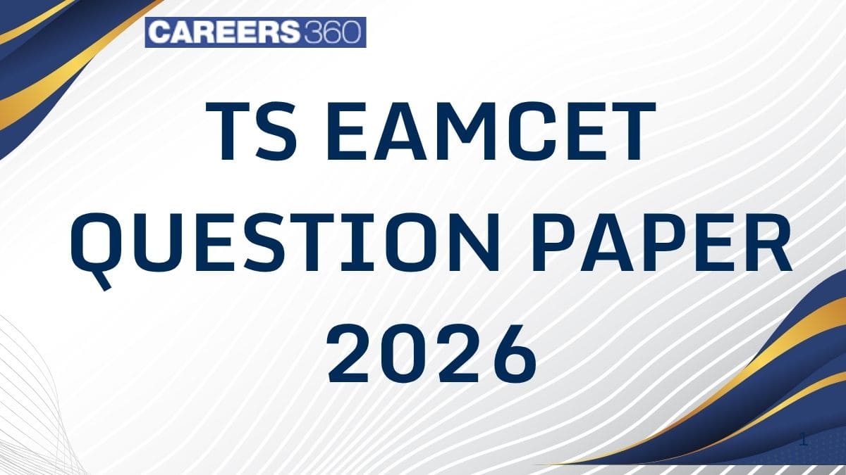TS EAMCET Question Paper 2026 (Out) - Download Previous Year Papers PDF