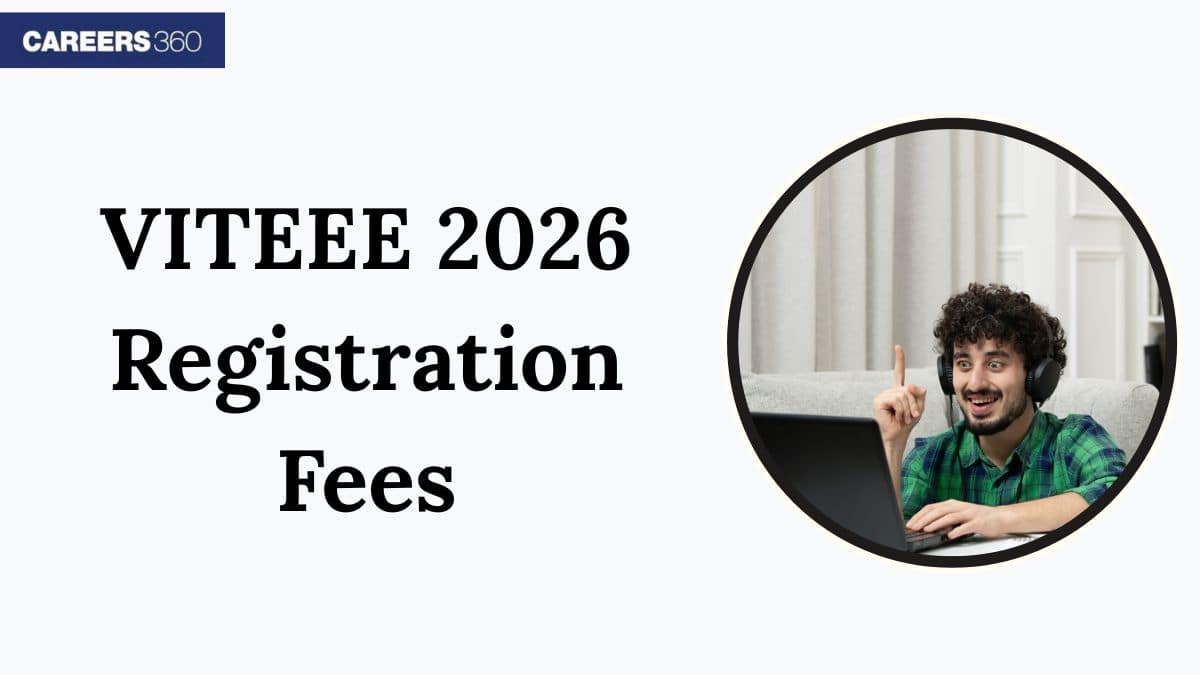 VITEEE 2026 Registration Fees for OBC, SC, ST, EWS, PwD, Gen