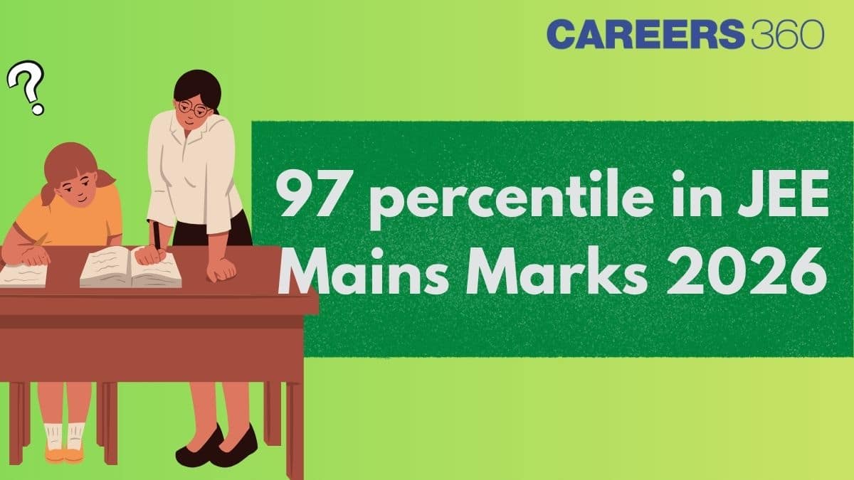 97 percentile in JEE Mains Marks vs Rank 2026 - Check Analysis