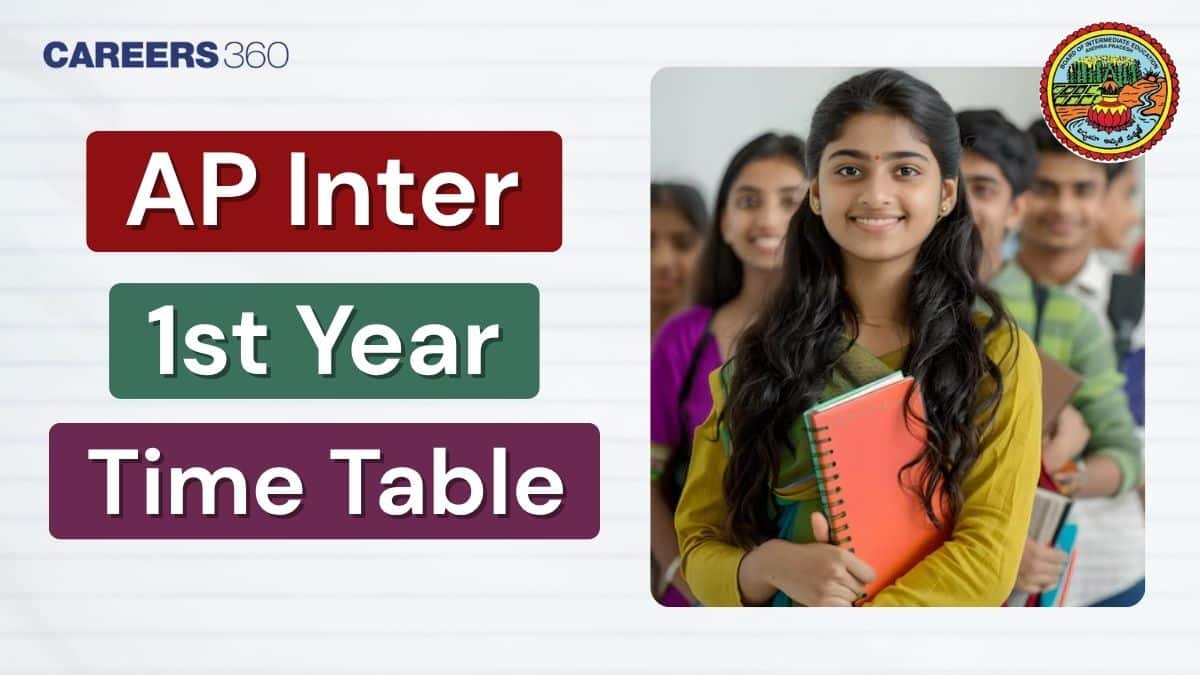 AP Inter 1st Year Public Exam Time Table 2026 Out - Check Exam Dates ...