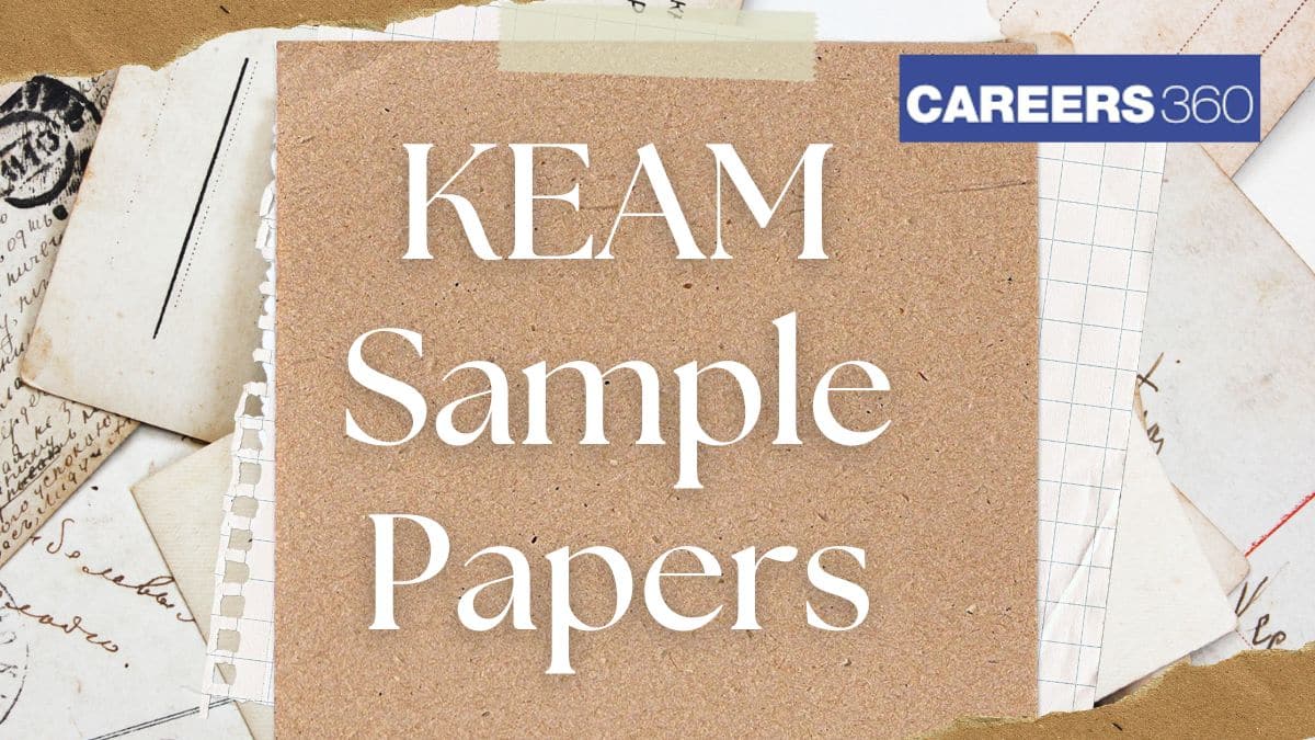 KEAM Sample Papers 2026 - Download Previous Year Question Paper PDFs