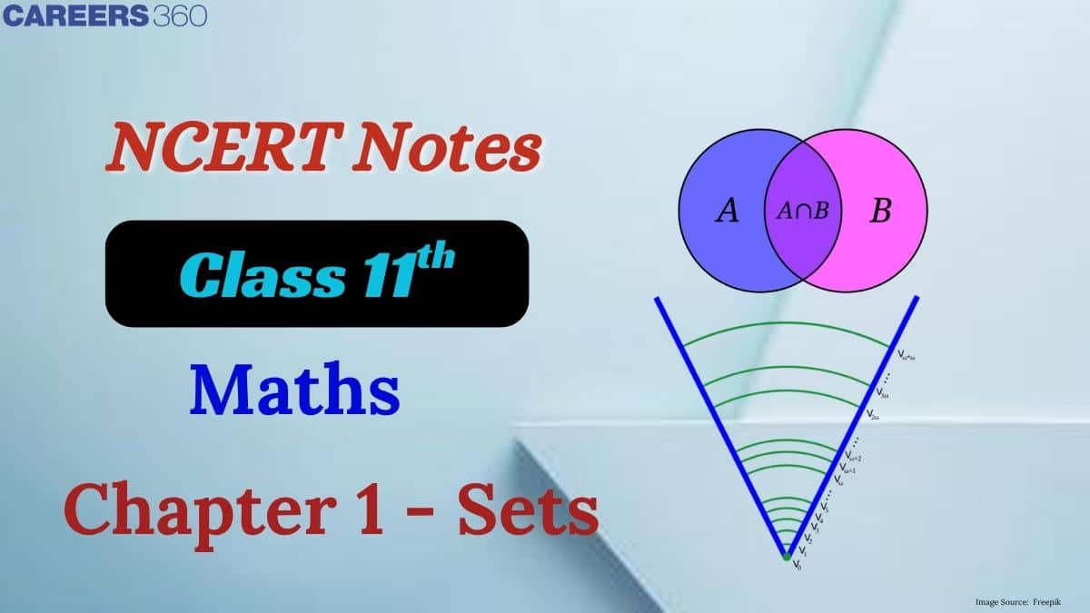 NCERT Class 11 Maths Chapter 1 Notes Sets - Download PDF