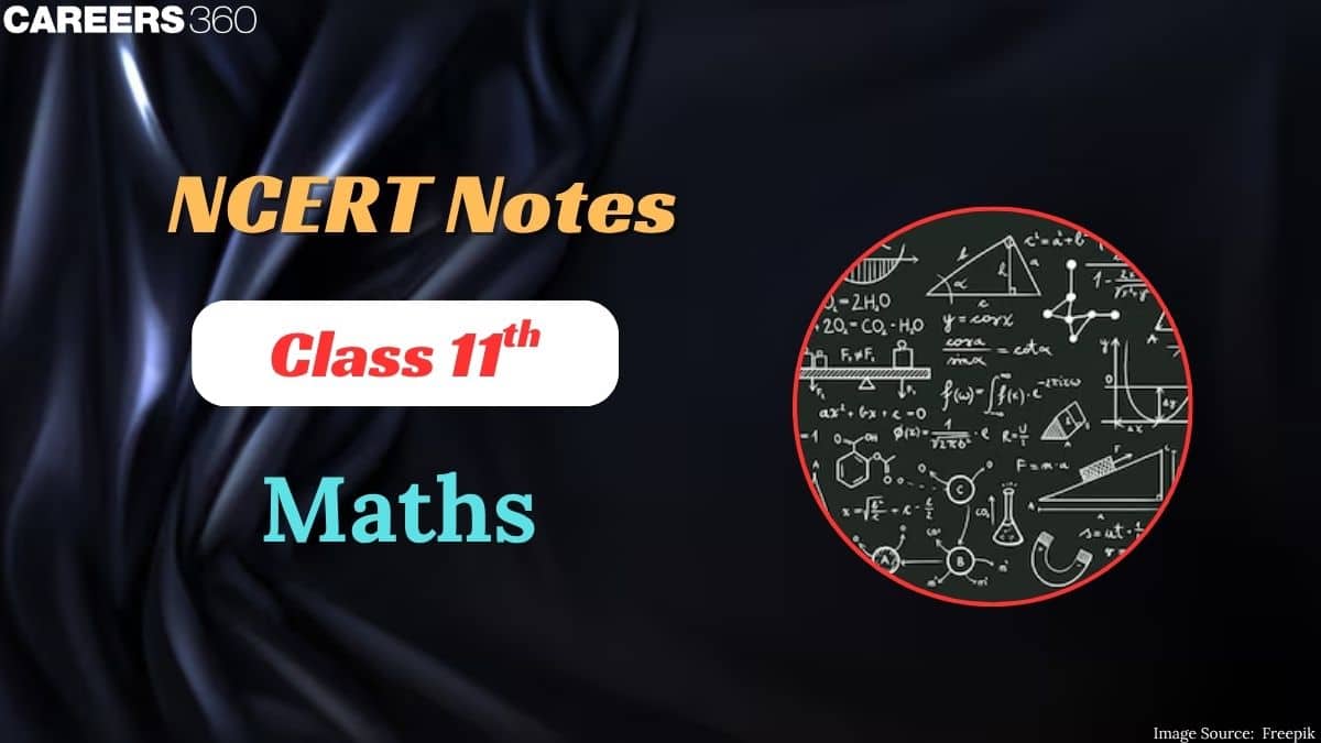 NCERT Class 11 Maths Notes - Download Chapter Wise PDFs