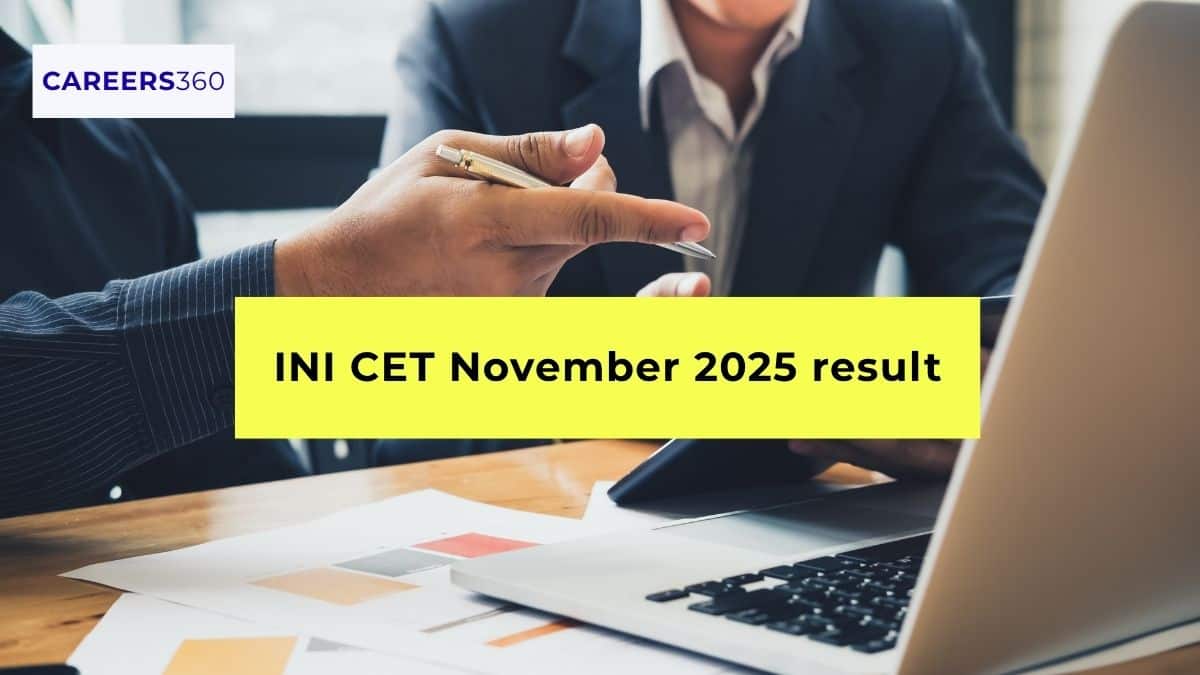 INI CET November 2025 Result (Out): Cutoff and Scorecard