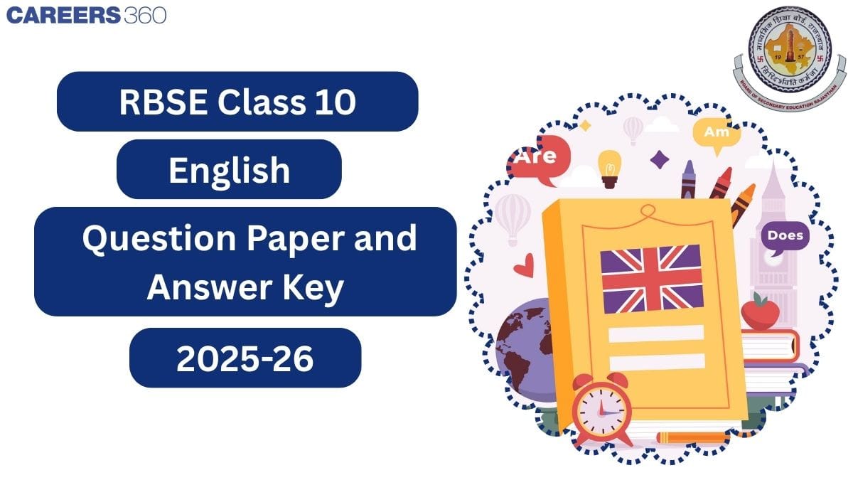 RBSE Class 10 Half-Yearly English Question Paper 2025-26: Download PDF ...