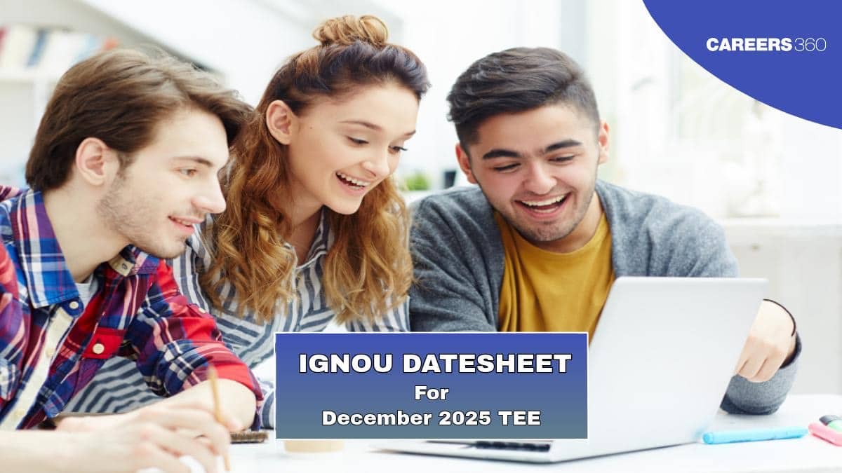 IGNOU December TEE Date Sheet 2025 (Released): Exam Date (December 1 ...