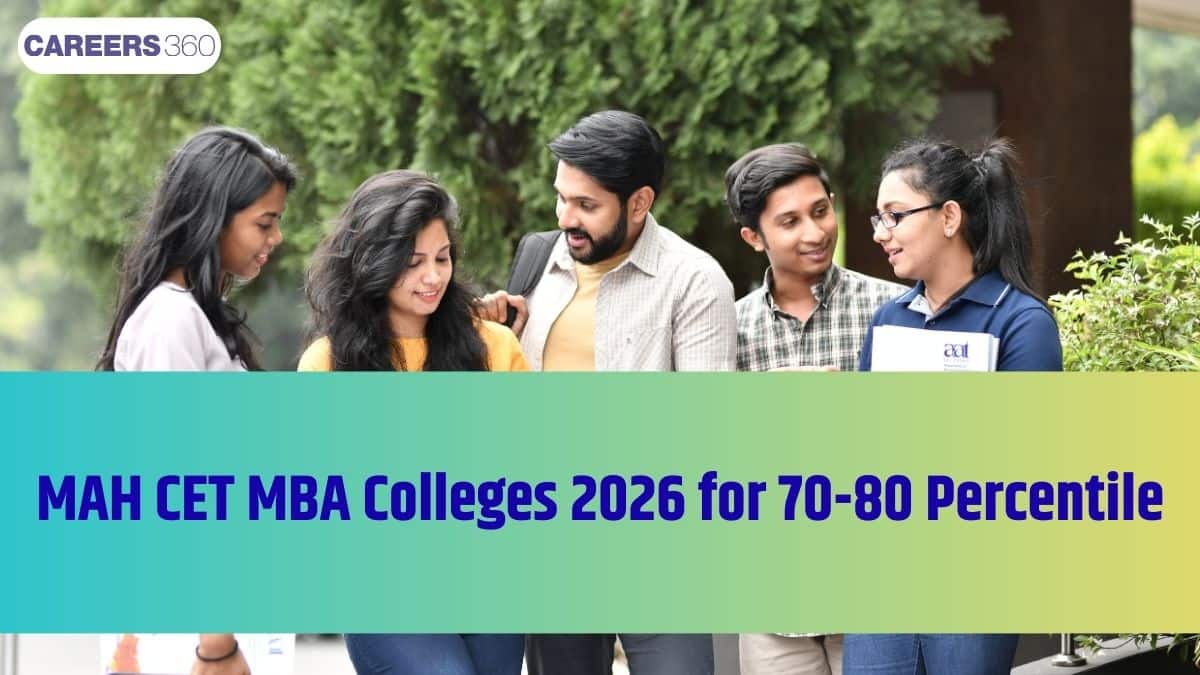 MBA Colleges Accepting 70–80 Percentile in MAH CET 2026: Expected ...