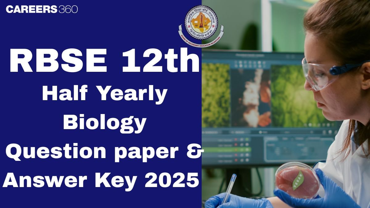 RBSE Class 12 Biology Half-Yearly Question Paper 2025-26 | Download PDF ...