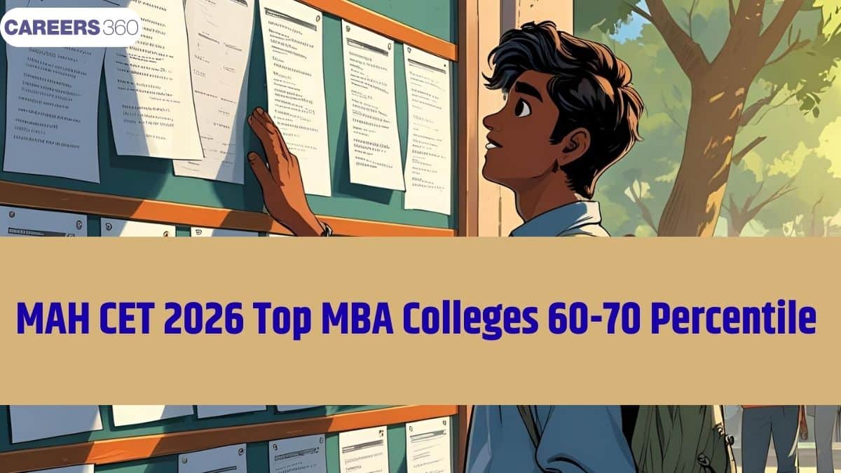 MBA Colleges for 60–70 Percentile in MAH CET 2026; Cutoff & Admission List