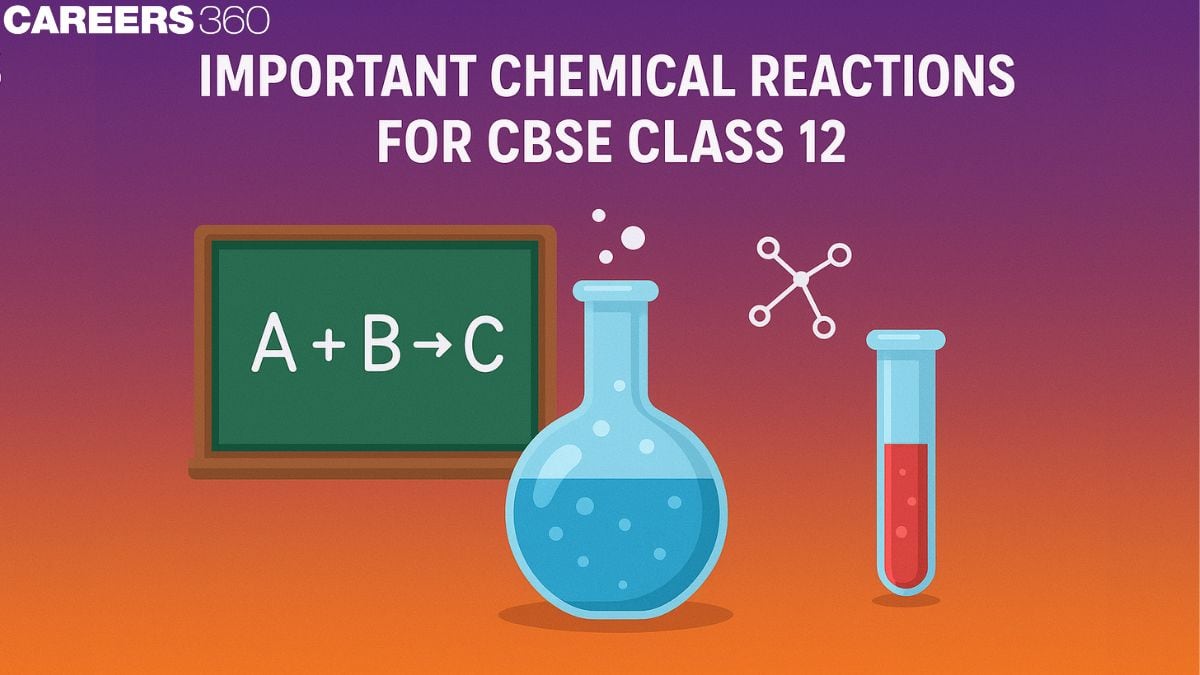 Important Chemical Reactions For cbse Class 12 - Reaction and FAQs