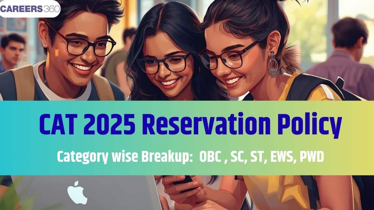 CAT 2025 Reservation Policy: Category-Wise Seats, Fees, Documents ...