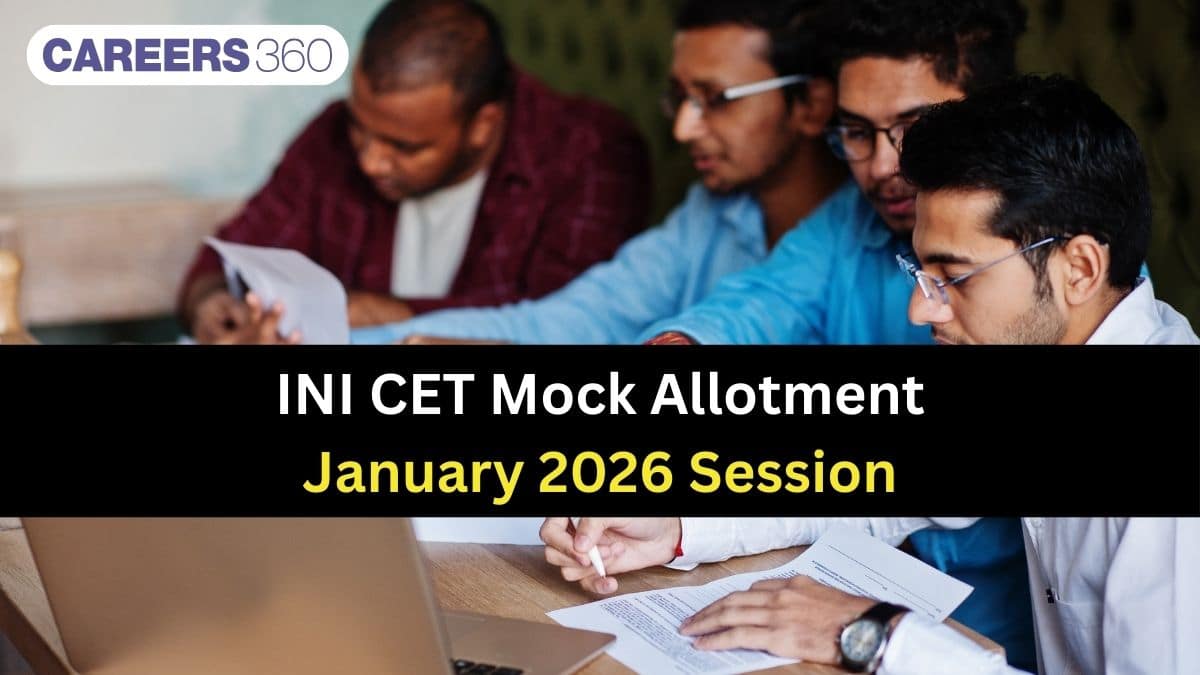 INI CET Mock Allotment For January 2026 Session (Announced) - Download PDF