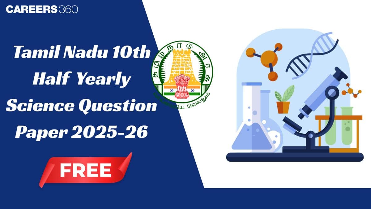 Tamil Nadu Class 10 Half-Yearly Science Question Paper 2025-26 (PDF ...
