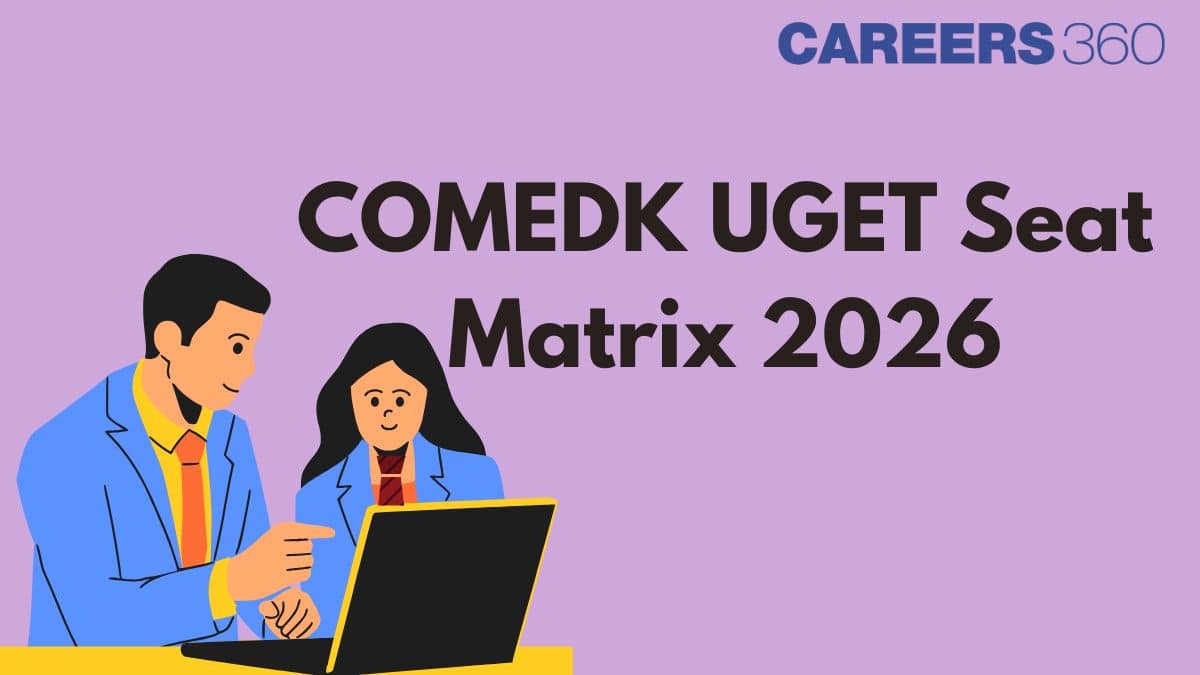 COMEDK UGET Seat Matrix 2026 - Check College, Branch Wise Total Seats