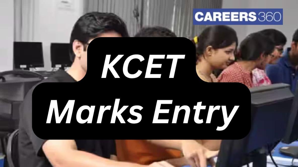 KCET Marks Entry 2026 - Check Steps for KCET Class 12th Marks Entry