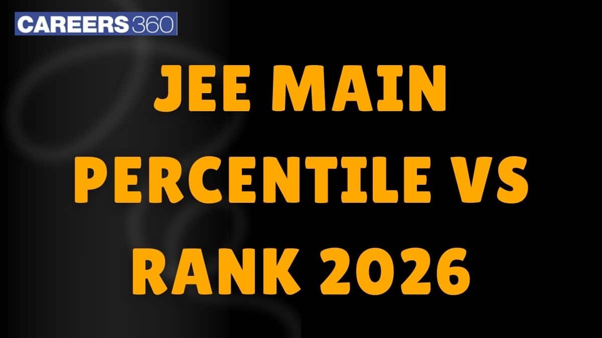 JEE Main Percentile vs Rank 2026 - How to Calculate Rank using Percentile