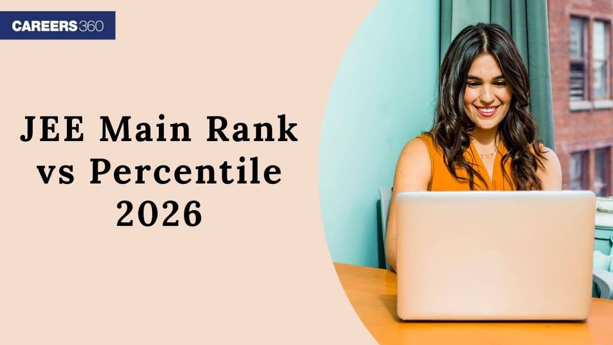 JEE Main Rank vs Percentile 2026: Know Your Expected Rank
