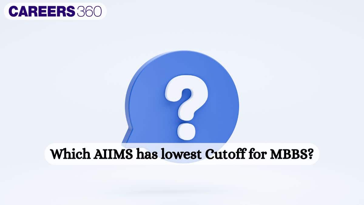 Which AIIMS has the lowest cutoff for MBBS?