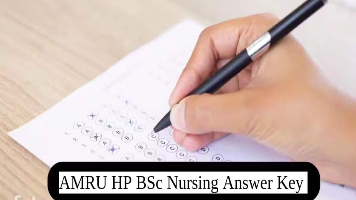 AMRU HP BSc Nursing Final Answer Key 2025 (Out): Download PDF