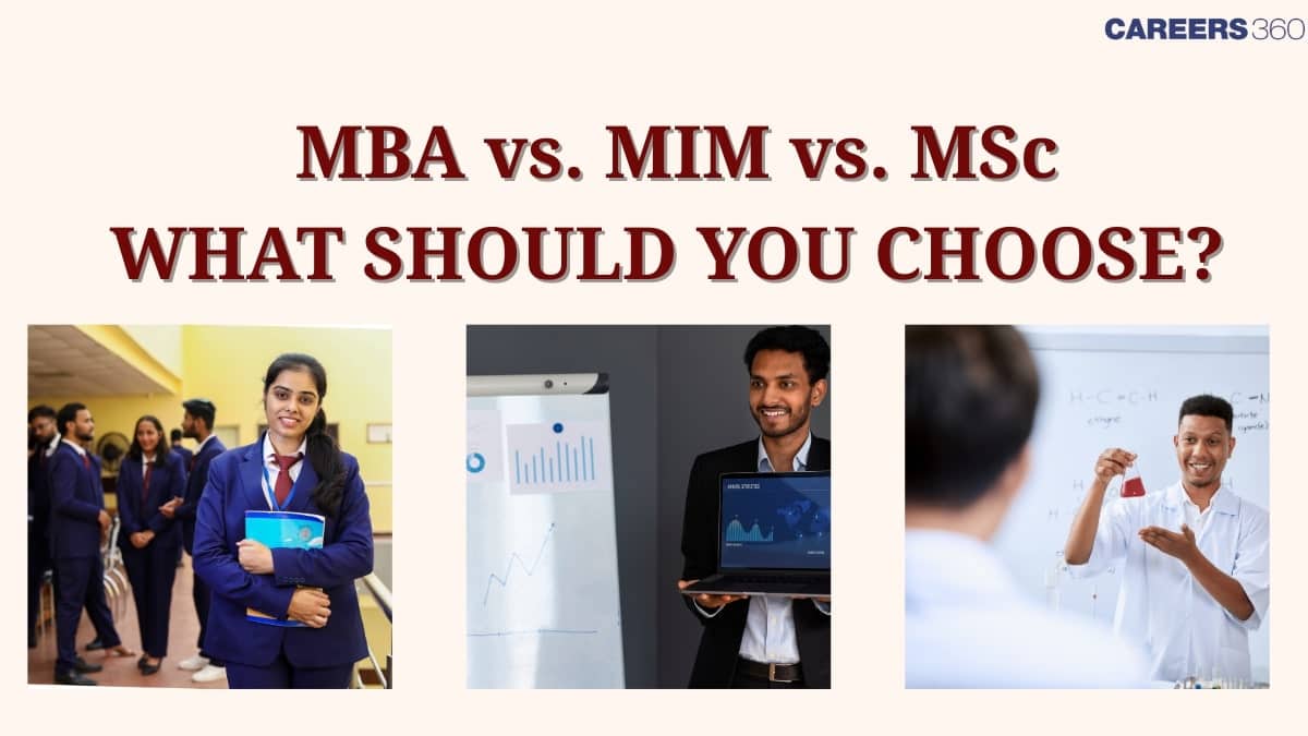 MBA vs MIM vs MSc - What should you choose?