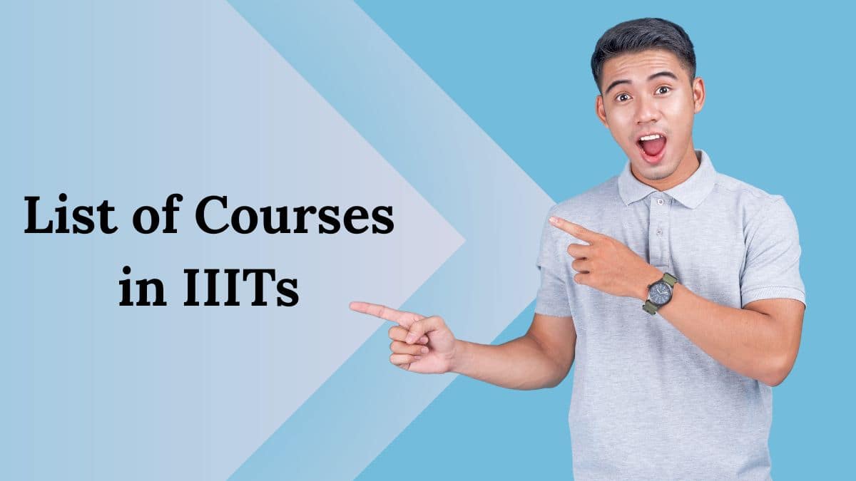 List of Courses in IIITs