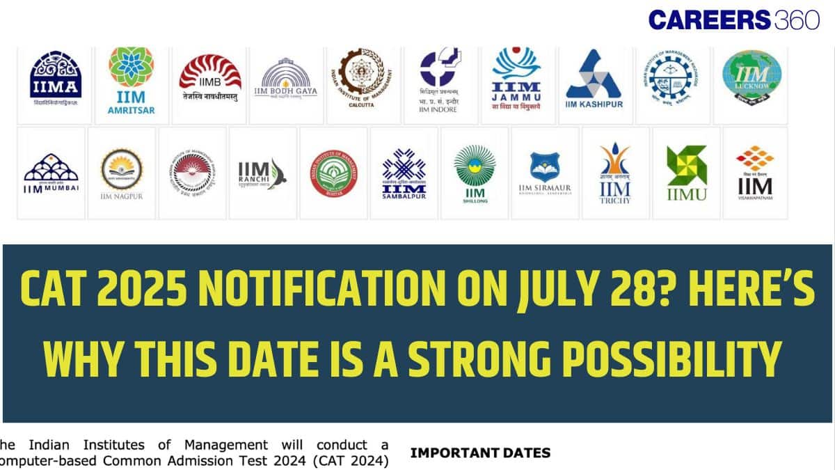 CAT 2025 Notification Released Now! IIM CAT 2025 Dates OUT on July 27