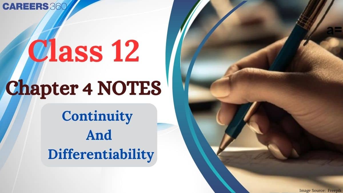 Continuity and Differentiability Class 12th Notes - Free NCERT Class 12 ...