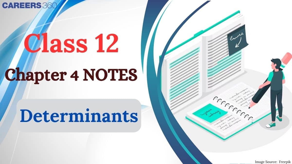 NCERT Class 12 Maths Chapter 4 Notes, Determinants Class 12 Chapter 4 Notes