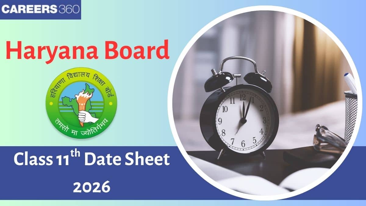Haryana Board Class 11 Date Sheet 2026 Soon: Check HBSE 11th Exam Dates