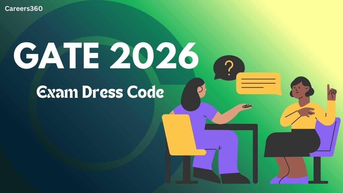 GATE Exam Dress Code 2026 for Male and Female - Banned Items, Things to ...