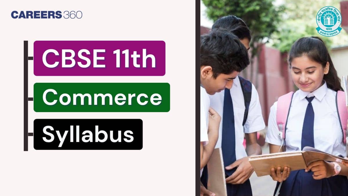 CBSE 11th Commerce Syllabus 2025-26: Download PDF (Economics, Accounts ...