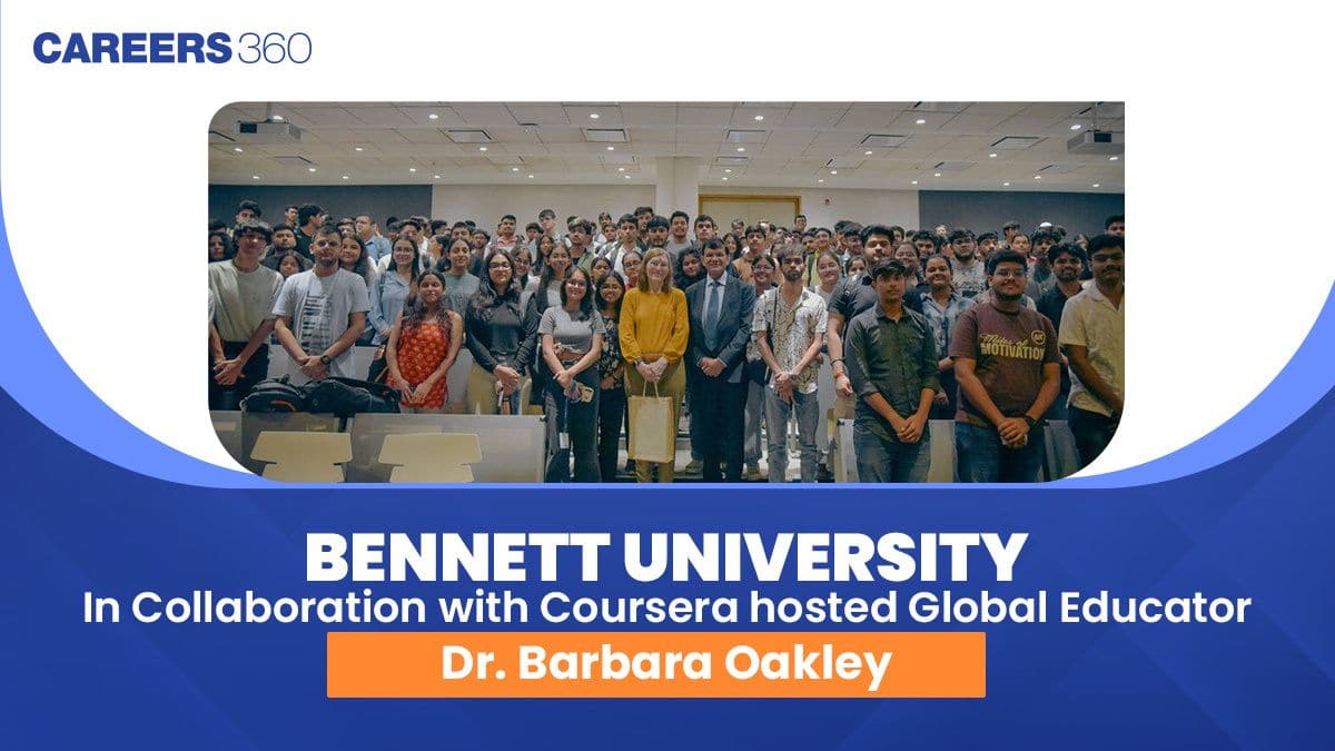 Bennett University Welcomed Dr. Barbara Oakley for a Session on ...