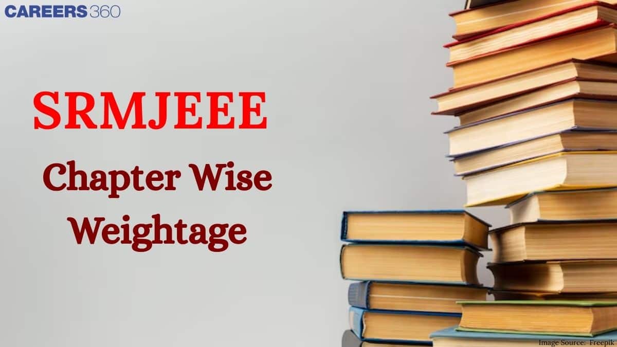 SRMJEEE Chapter Wise Weightage 2026 for Physics, Chemistry, Maths