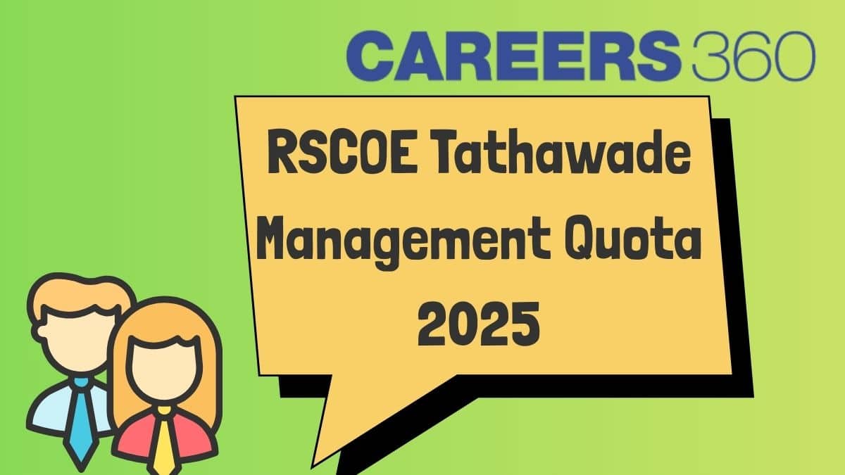 RSCOE Tathawade Management Quota 2025 - Admission, Fee, Cutoff