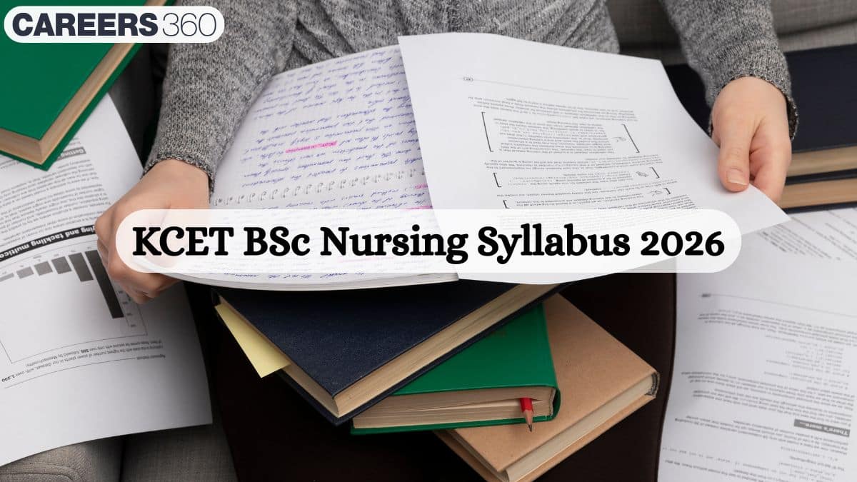 KCET BSc Nursing Syllabus 2026: Download Subject-wise Syllabus PDF