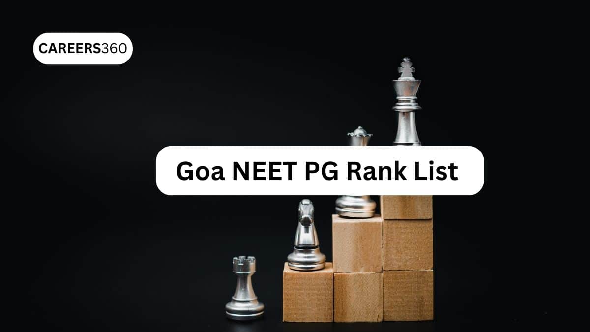 Goa NEET PG Rank List 2025 (Out): Download PG Rank List PDF