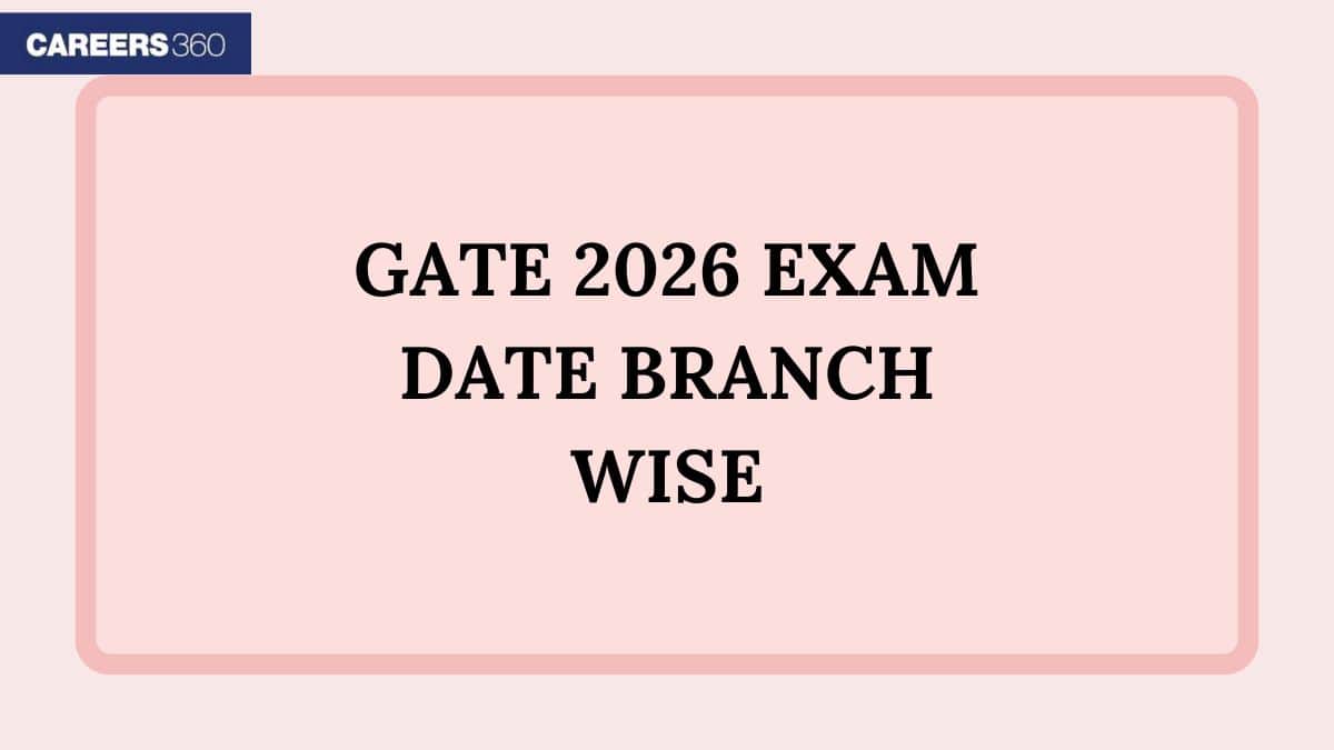 GATE 2026 Branch-Wise Exam Dates: Check Paper-Wise Schedule