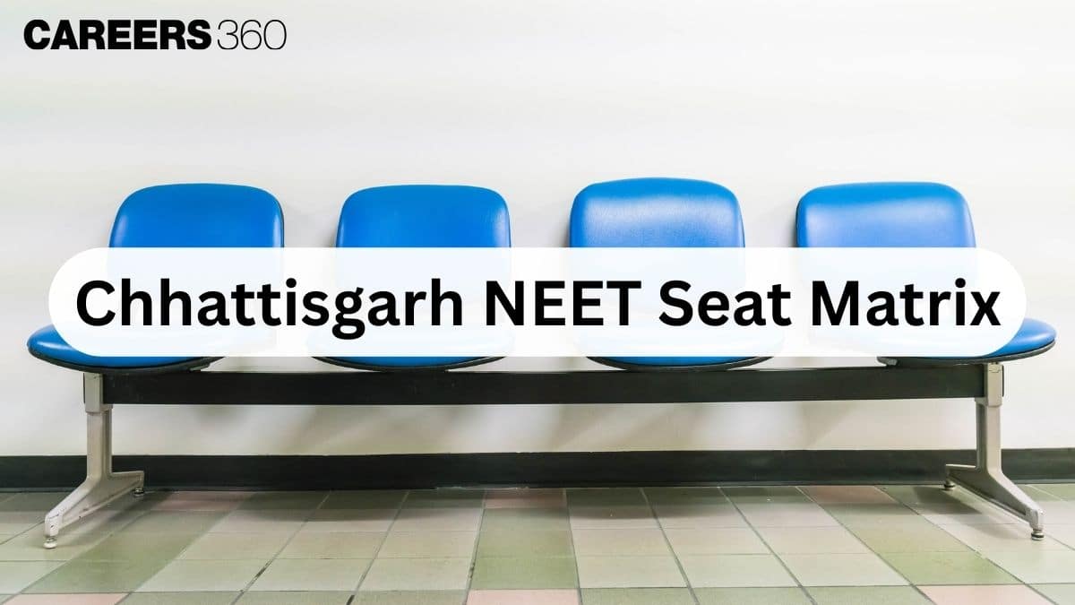 Chhattisgarh NEET seat matrix 2025: MBBS and BDS seats in Chattisgarh