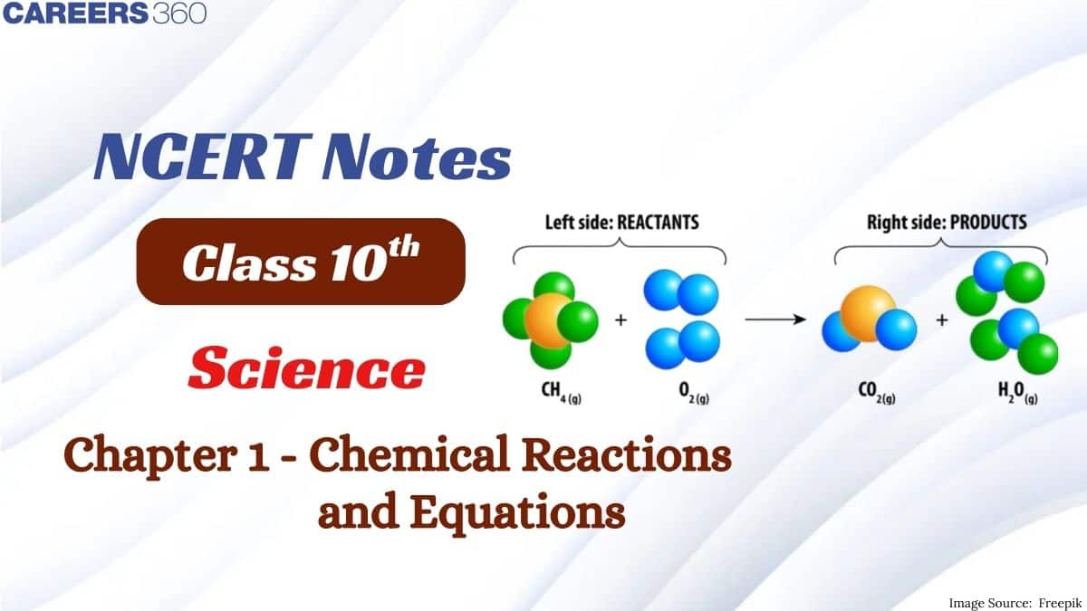NCERT Class 10 Science Chapter 1 Notes Chemical Reactions and Equations ...