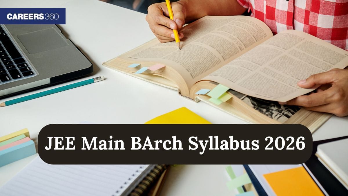 JEE Main BArch Syllabus 2026 (Out) - Download Subject Wise Syllabus PDF