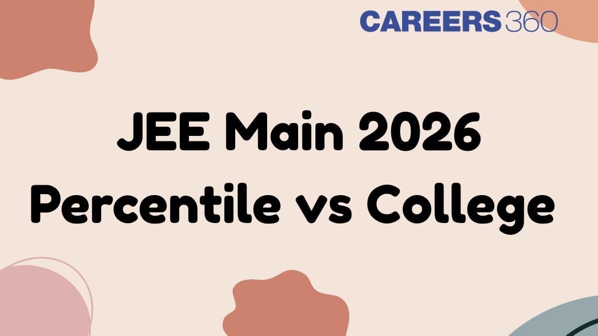 JEE Main 2026 Percentile vs College: Qualifying Percentile in Top Colleges
